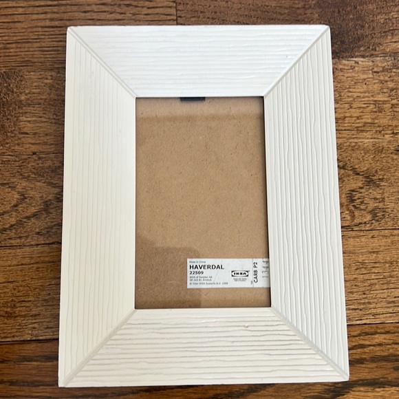IKEA | Accents | White Wood Rustic Ikea Photo Picture Frame | Poshmark